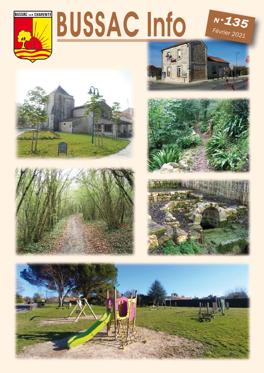 Nouvelle édition du journal municipal - Bussac sur Charente