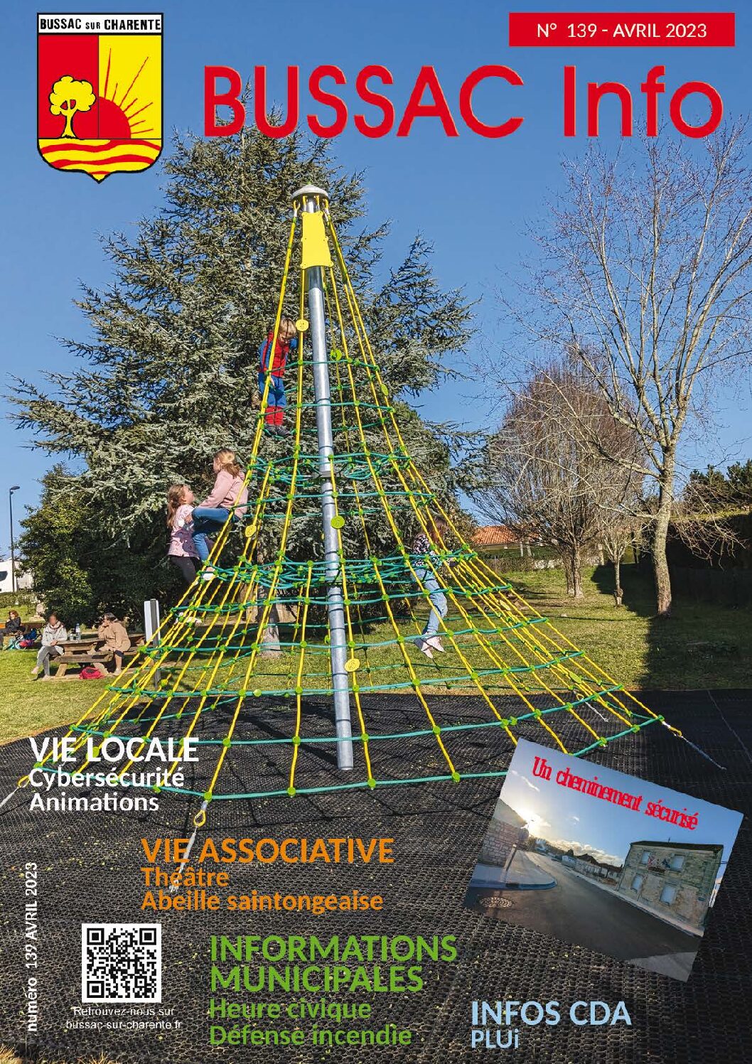 Retrouvez le n° 139 de votre journal municipal - Bussac sur Charente
